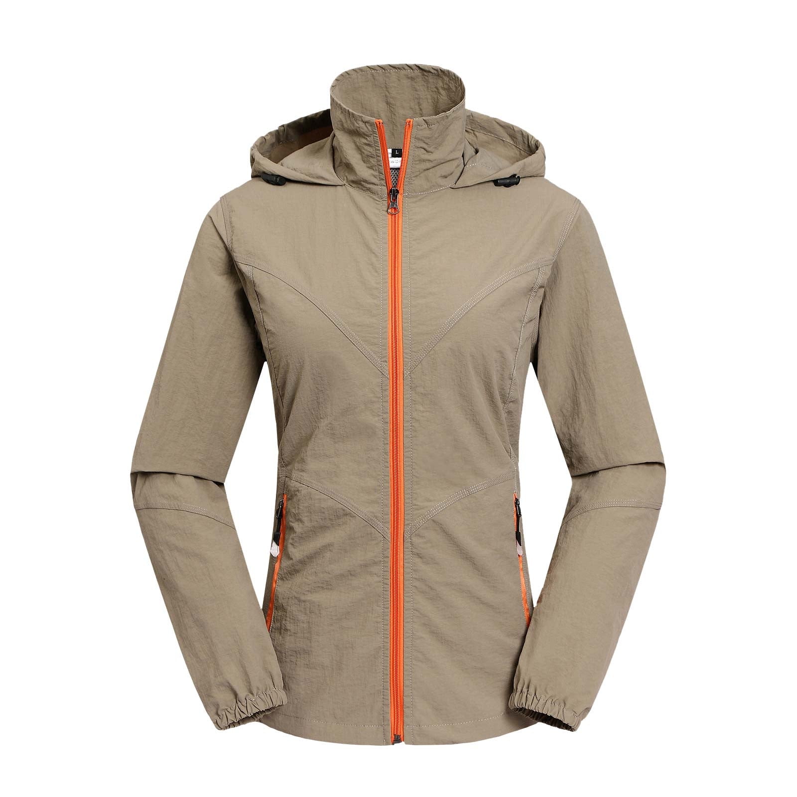 qolati Rain Coat for Women Waterproof With Hood Lightweight Fall Winter ...