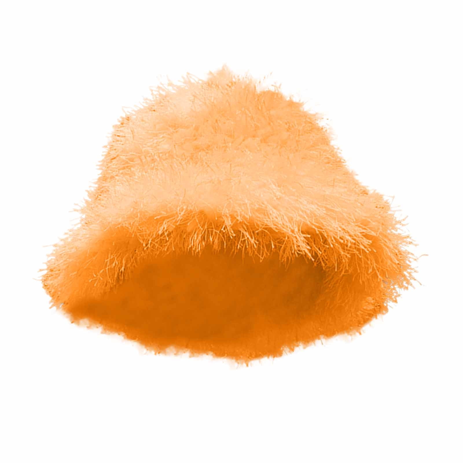 qolati Winter Fuzzy Bucket Hats for Women Warm Furry Faux Furs Hat ...