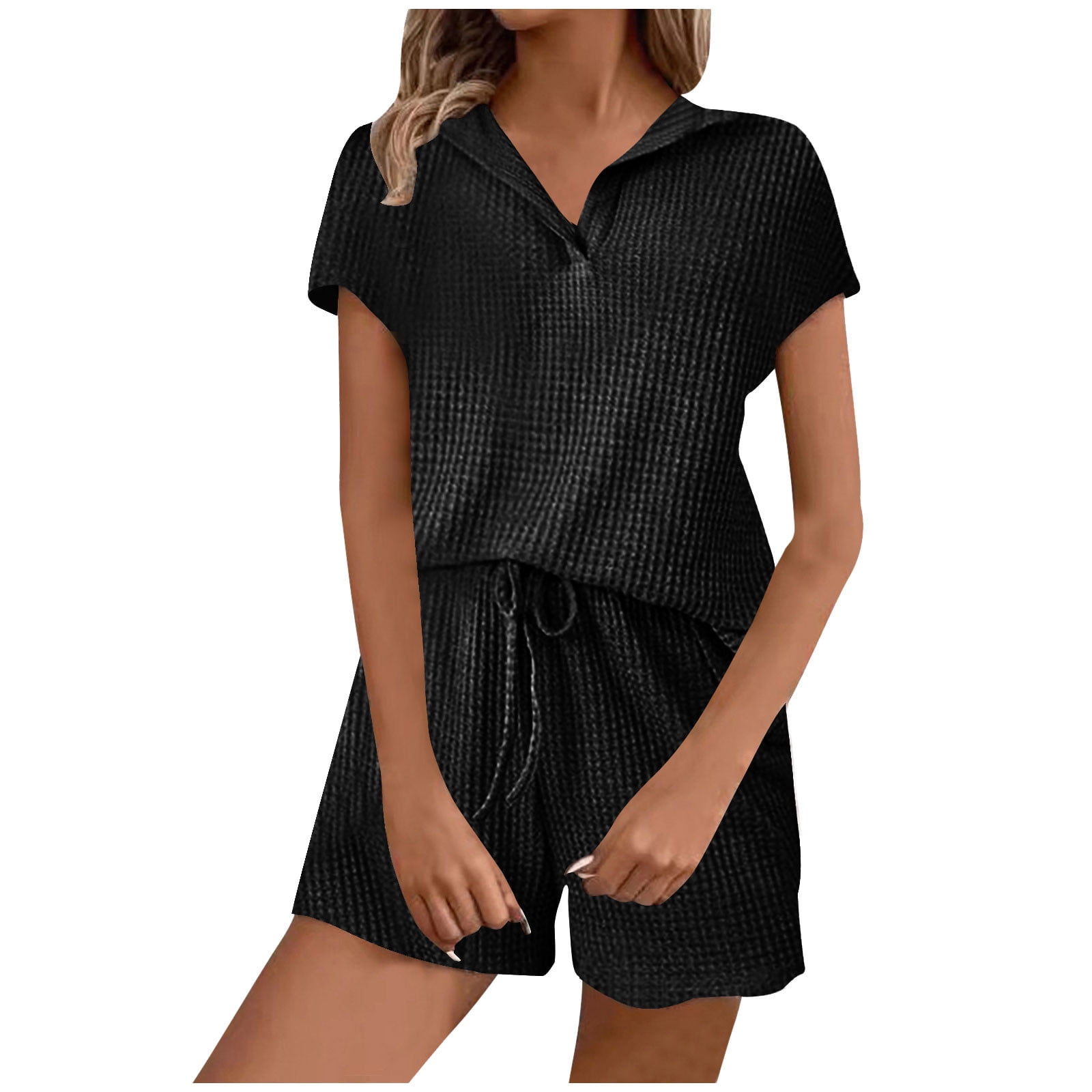 Clearance under $10 qolati Women 2 Piece Outfits Summer Lounge Sets ...