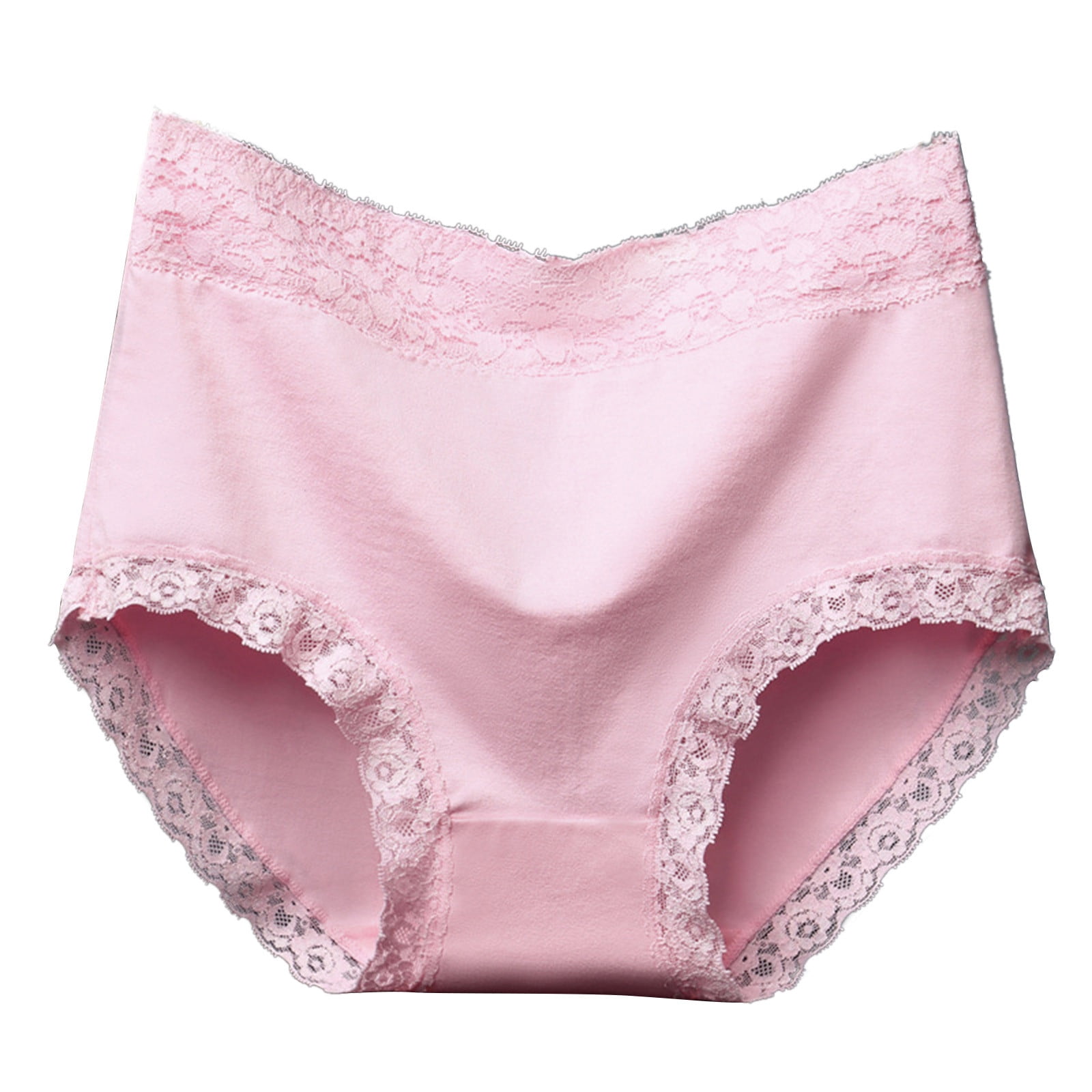 Qolati Womens Cotton Underwear Seamless High Waist Tummy Control