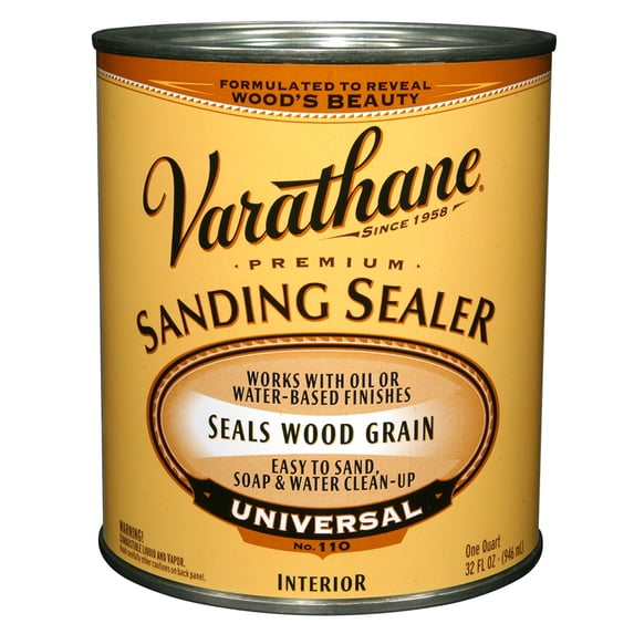 Rust-Oleum Varathane Clear Acrylic Sanding Sealer, 1 Quart, Easy ...