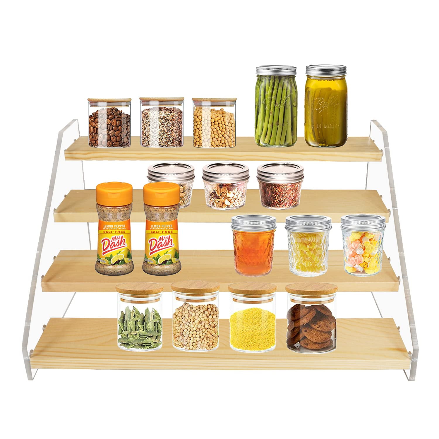 qtess Spice Rack Organizer for Cabinet & Countertop - Seasoning ...