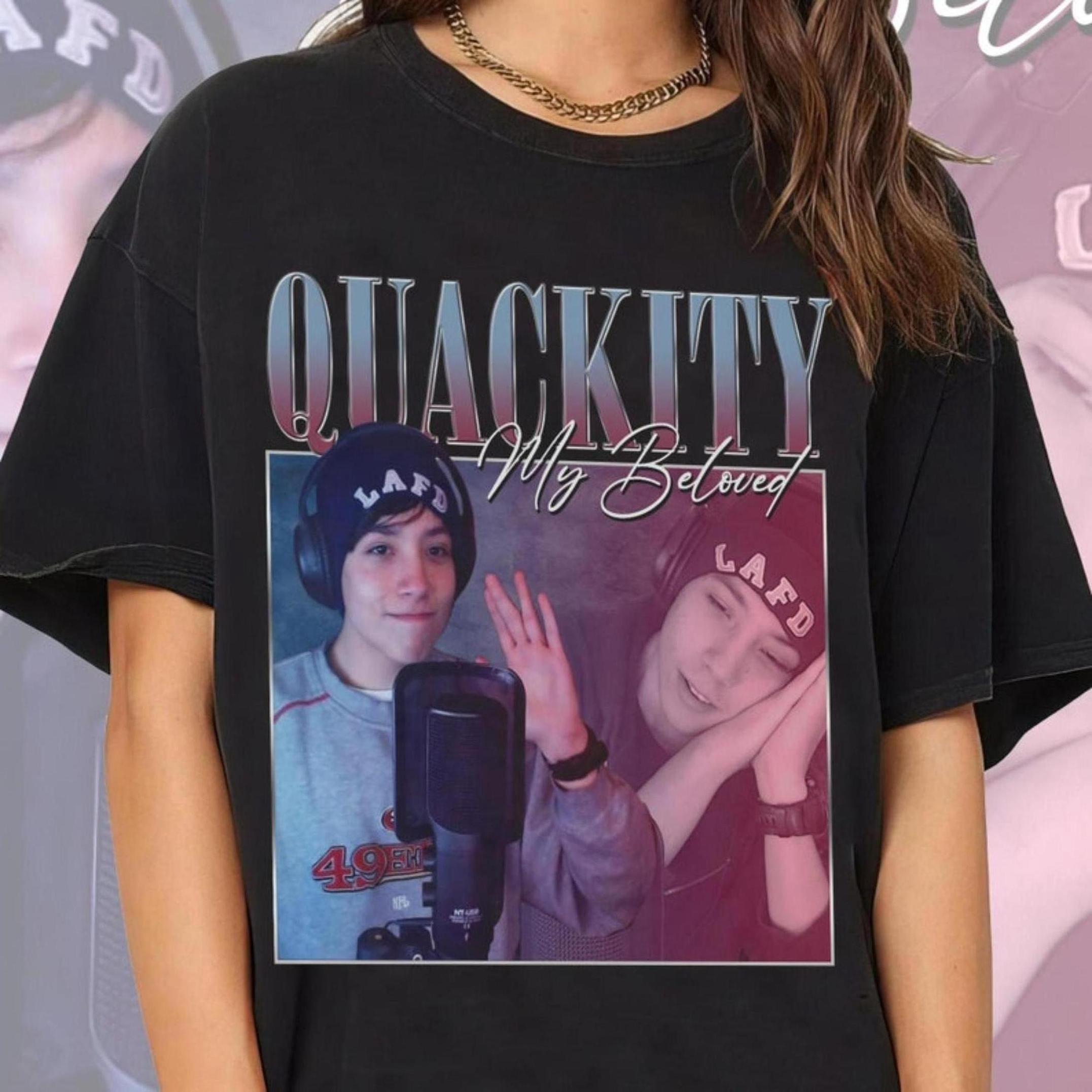 quackity my beloved, Vintage Homage, Unisex T-Shirt, MAXWAYS - Walmart.com