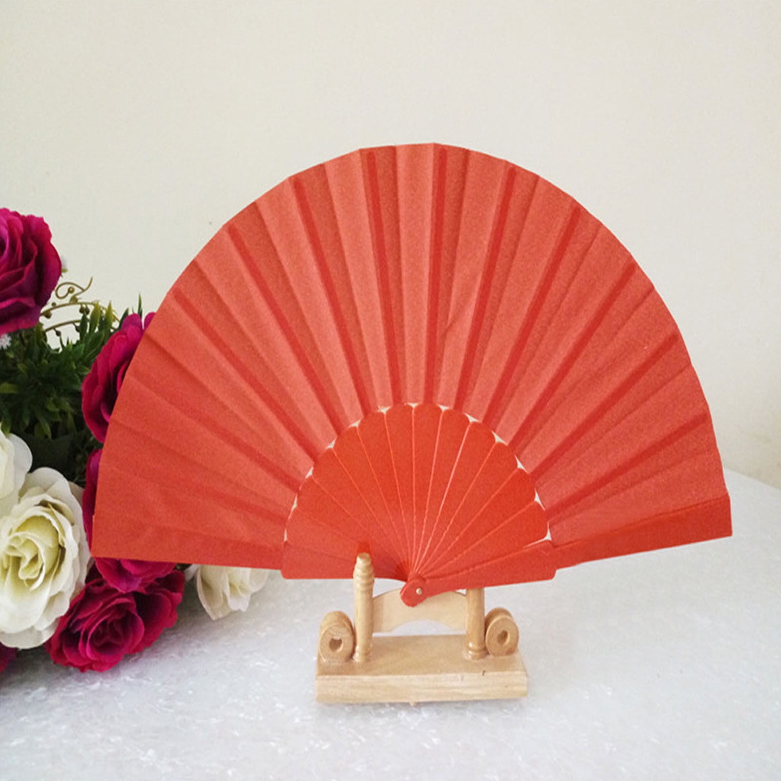 quanjun Elegant Folding Fan,Beautiful and Practical,Opening and Closing ...