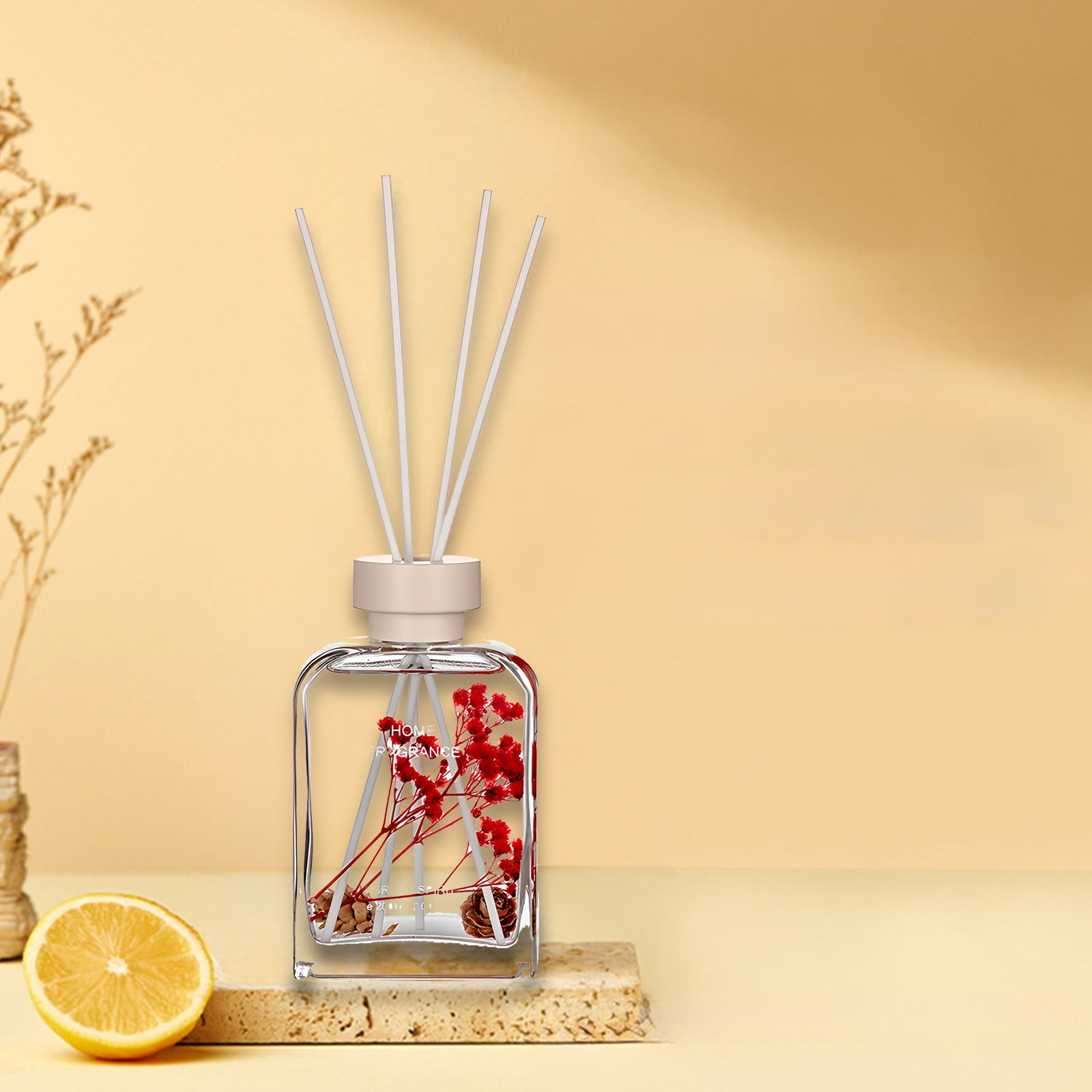 quanjun Flameless Aromatherapy Oil Diffuser,Long Lasting Natural ...