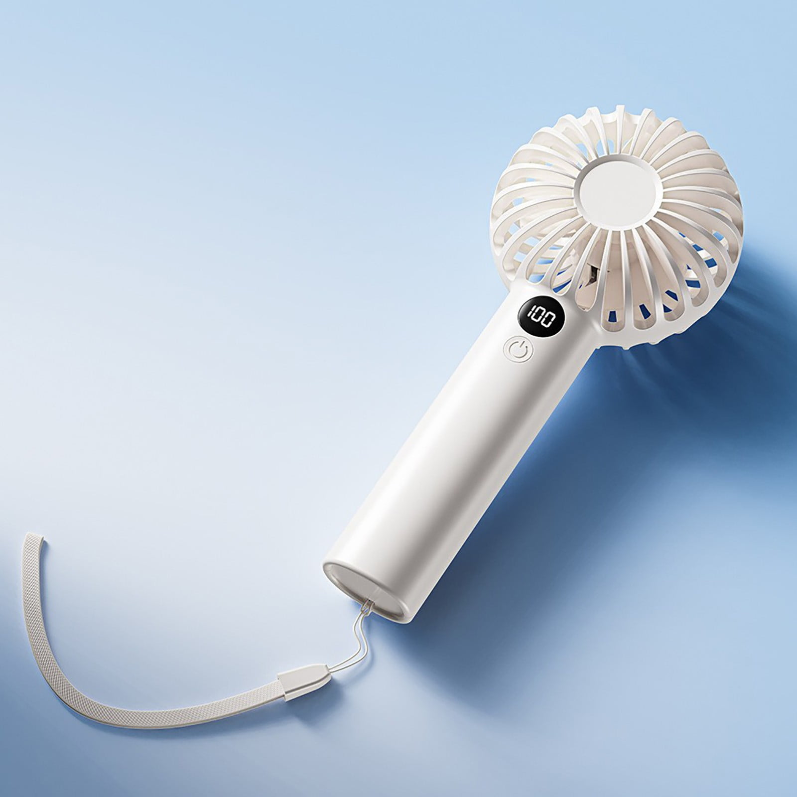 quanjun Mini Handheld Fan,Portable,Powerful,Quiet,Three-Speed,5000 RPM ...