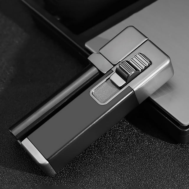 quanjun New Zhongbang Pipe Lighter Inflatable Open Flame Foldable ...