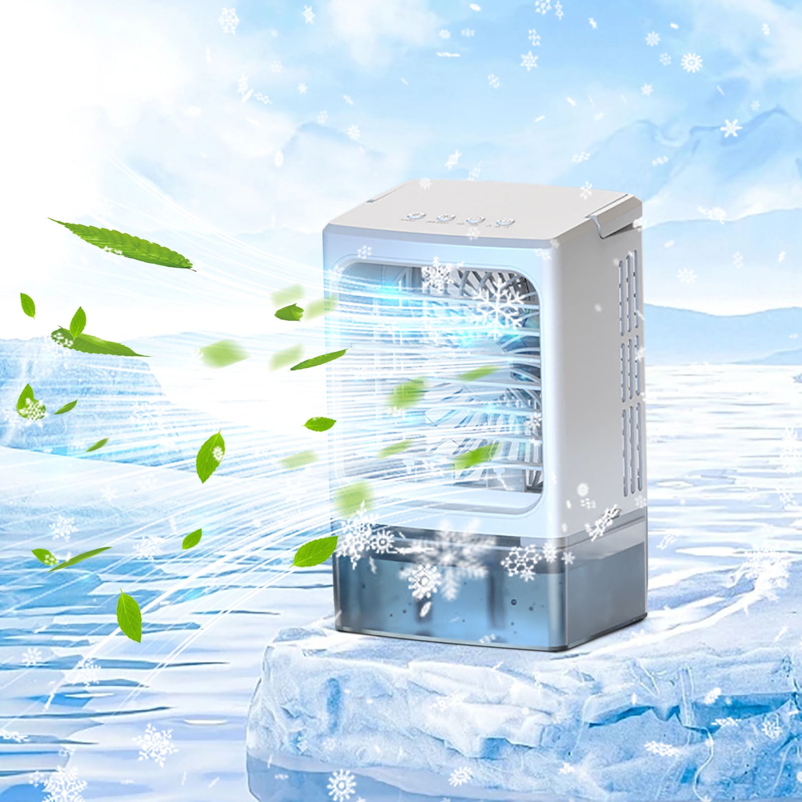 quanjun Portable Air Conditioner,Mini Evaporative Air Cooler with ...