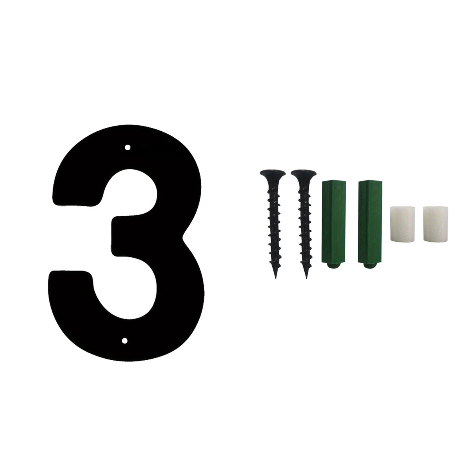 quanjun Three-dimensional Iron Digital Door Number,6" Innovative ...