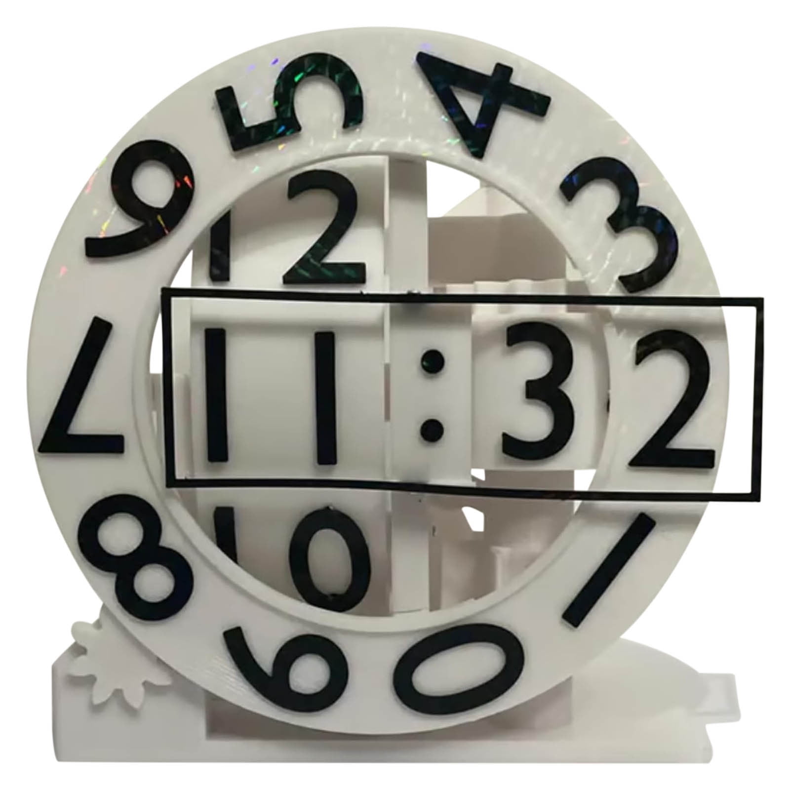 quanjun Triaxial Clock,Unique Modern 3D Printed Desktop Triaxial Clock ...