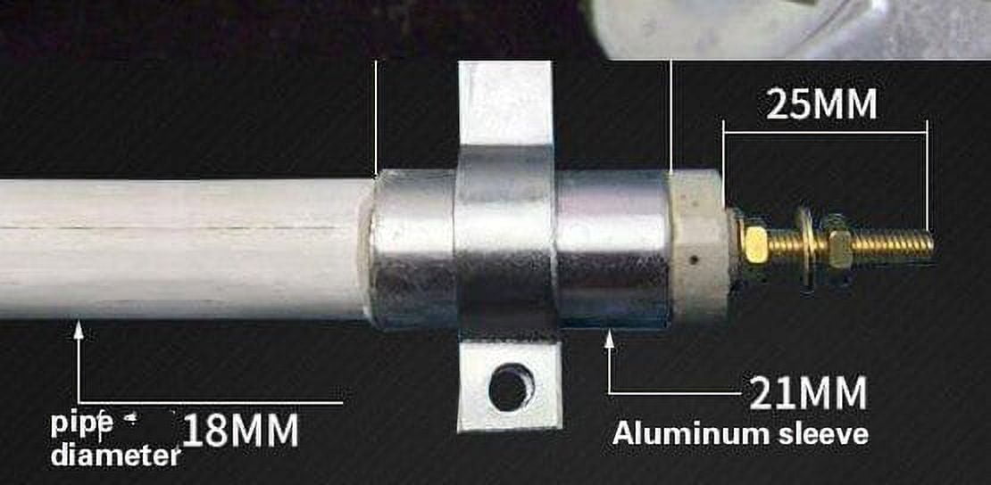 quartz heater element tube Infrared Heating Element Sleeve 220V white ...