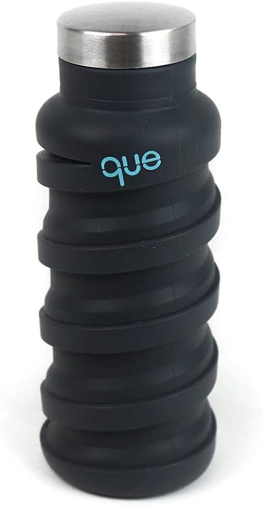 que Bottle - Fashionable & Collapsible 12oz Water Bottle (Metallic ...