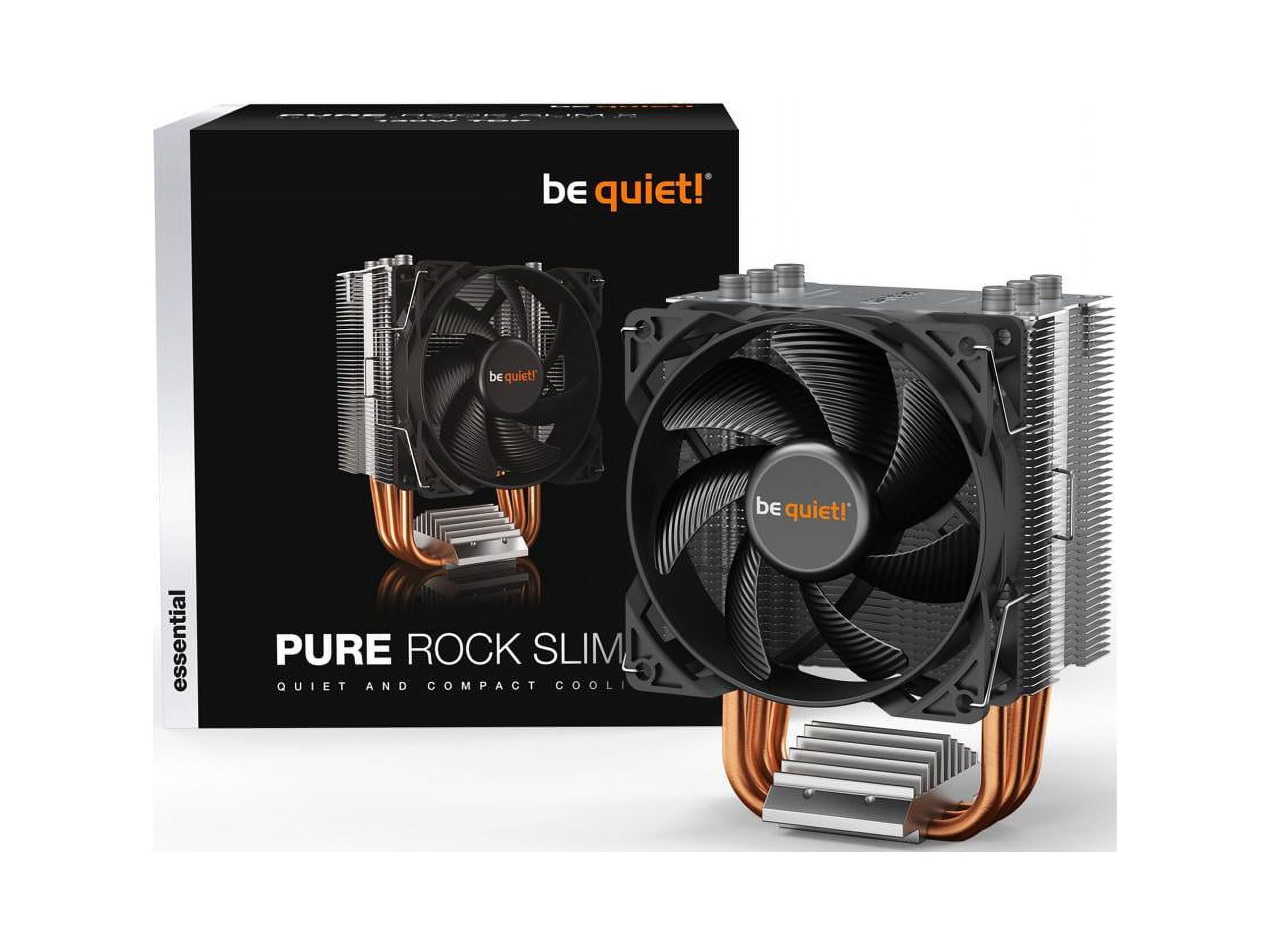 be quiet! Pure Rock Slim 2 CPU Air Cooler | Socket Support for Intel ...