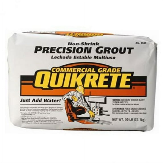 QUIKRETE High Strength Non-Shrink Precision Concrete Grout, 50-Lbs ...