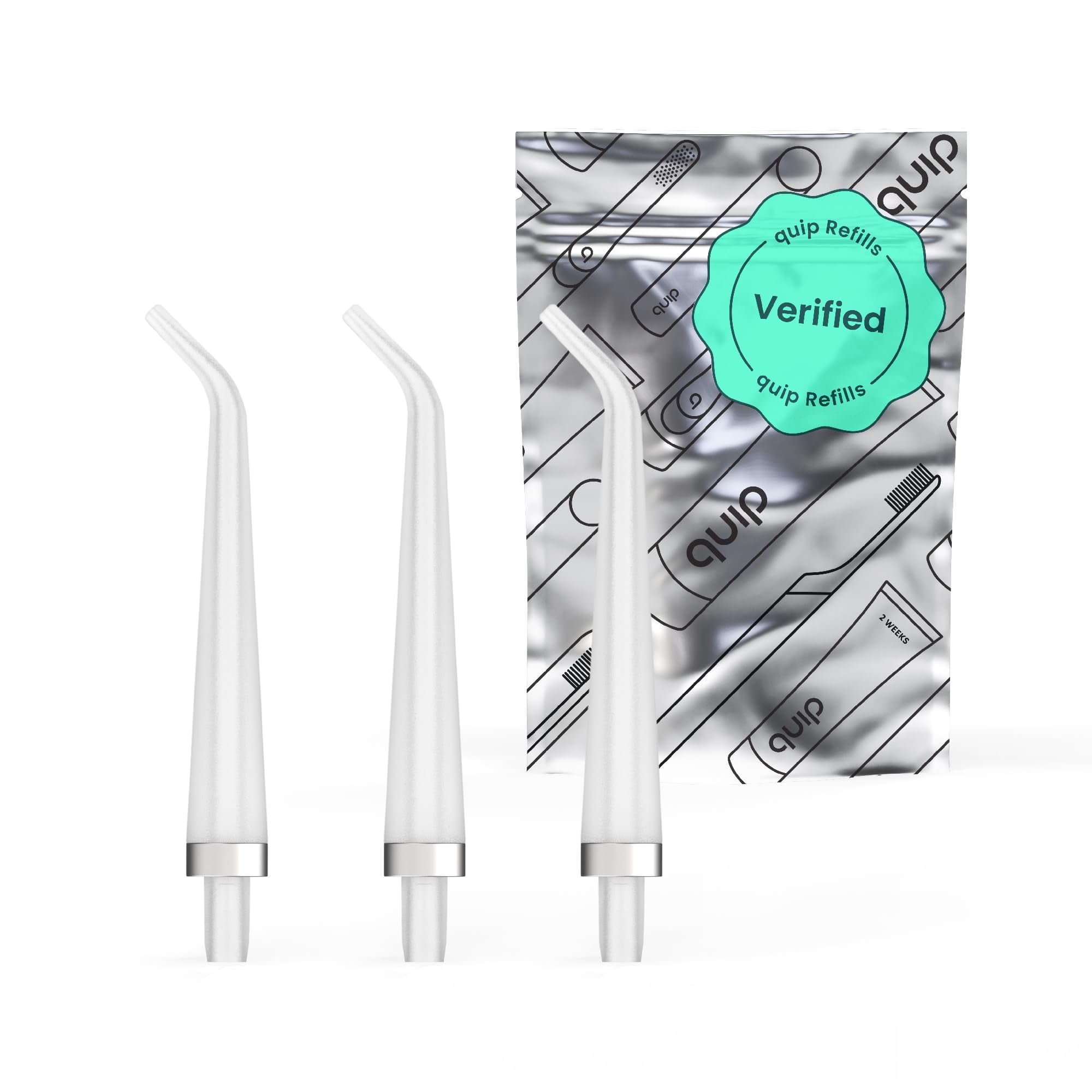 quip Water Flosser Tip OIF8 Refills - Cordless Water Flosser Refill ...