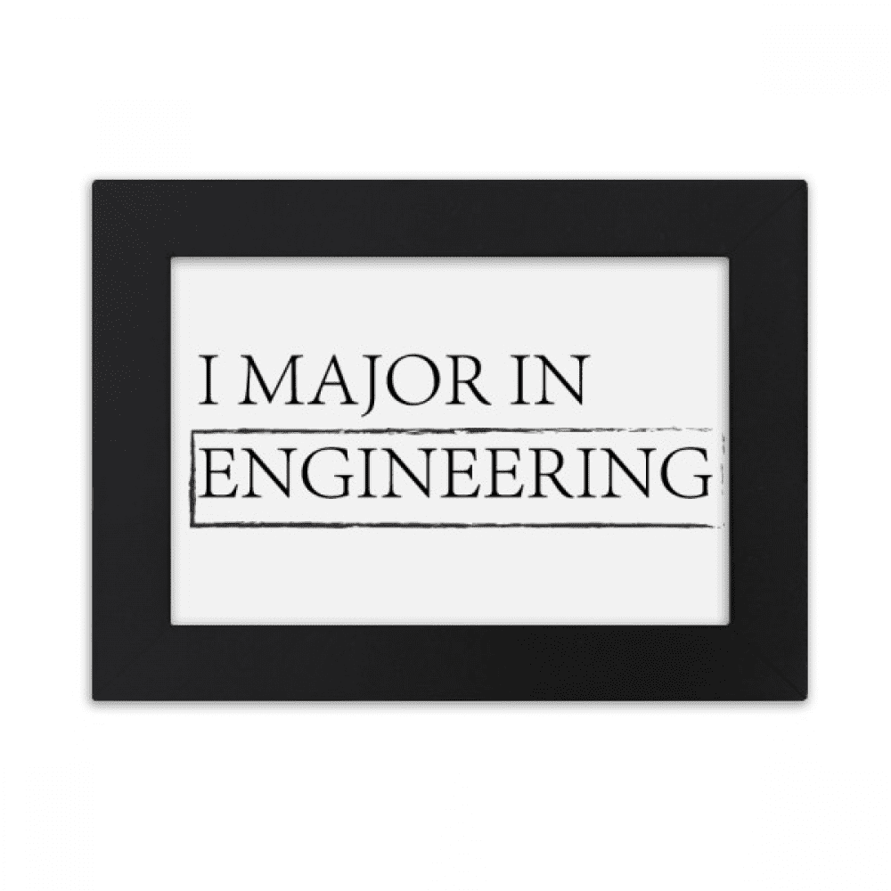 quote i major in enginee desktop photo frame ornaments picture art ...