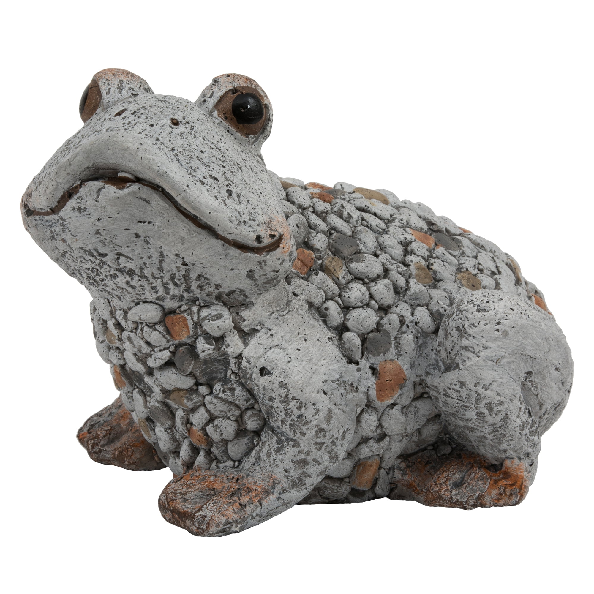 r Garden. This frog features a stone appearance with pebble shaped ...