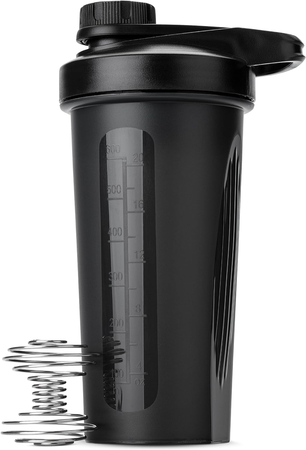 r. Pen- Shaker Bottles for Protein Mixes with Twist Cap, 28 oz, Black ...