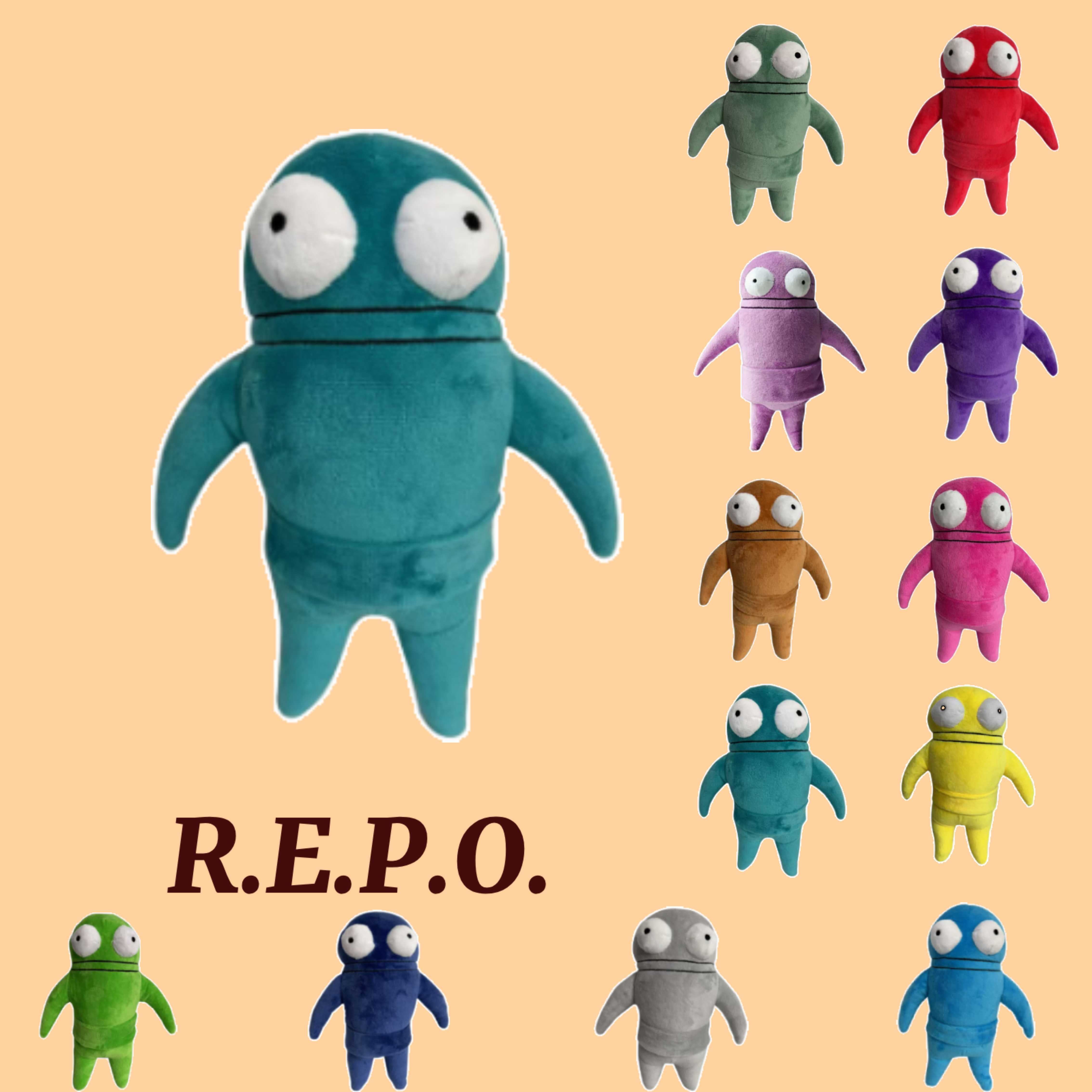 r.e.p.o Monster Plush Colorful Monsters Plushies Funny Stuffed Figure ...