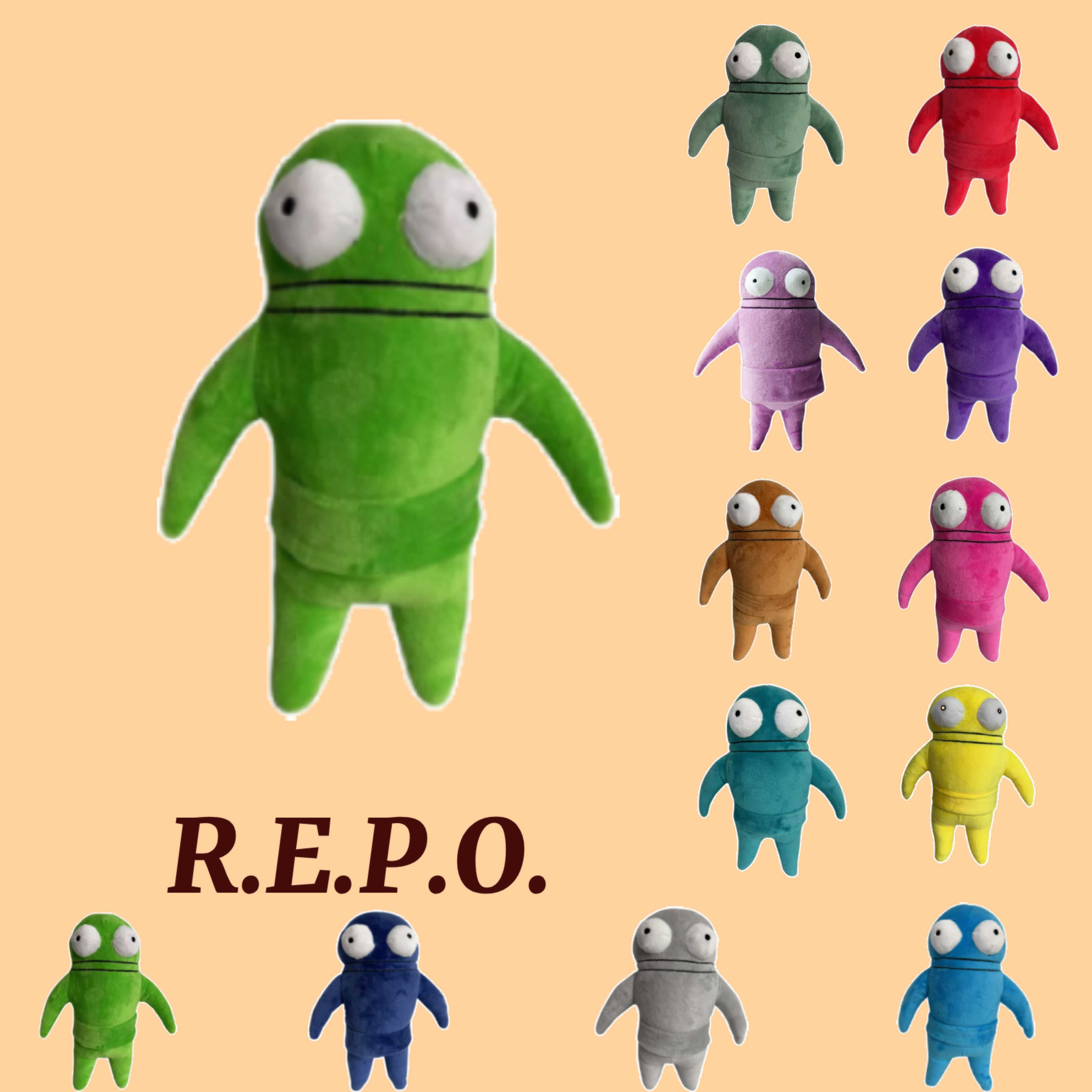 r.e.p.o Monster Plush Colorful Monsters Plushies Funny Stuffed Figure ...