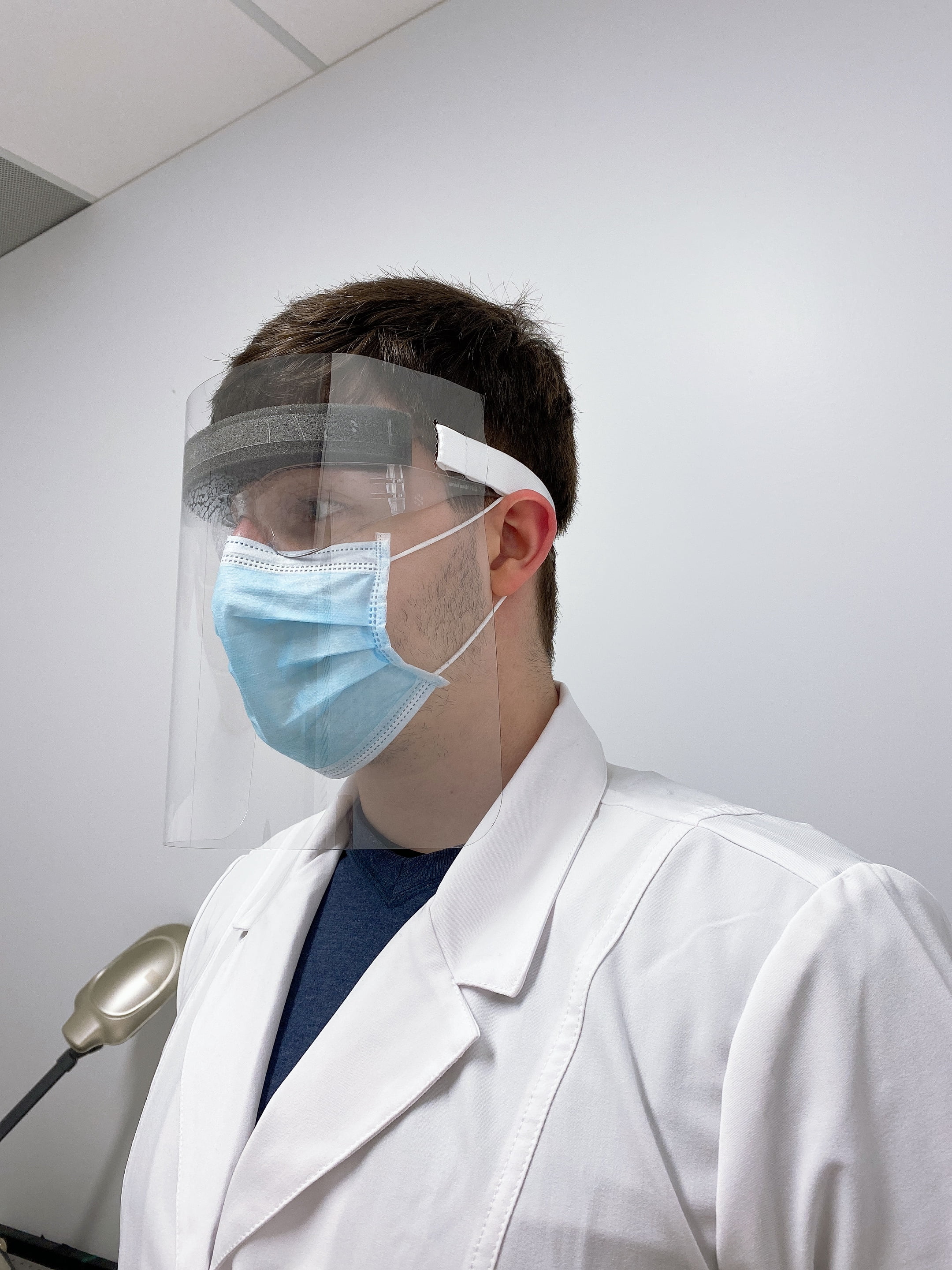 rHEALTH Face Shield, 1 Pack | Made in USA! | Reusable | Extra Soft Foam ...