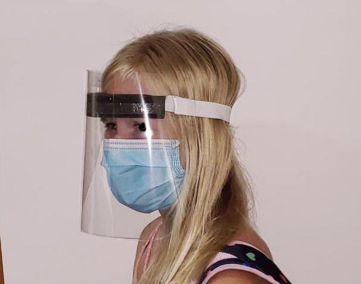rHEALTH Kids Face Shield, 5 Pack | Made in USA! | Extra Soft Foam ...