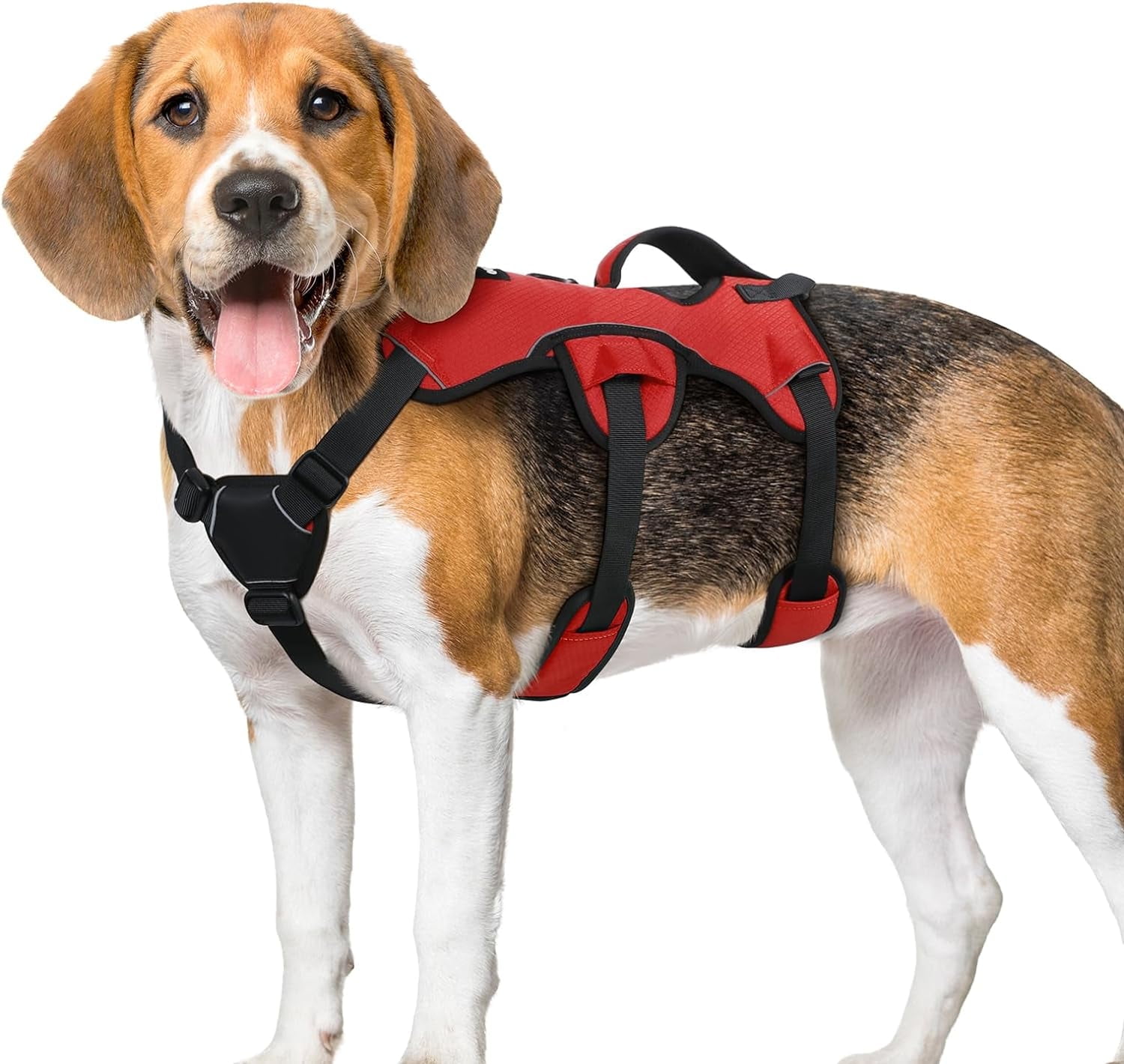 rabbitgoo Escape Proof Dog Harness, Soft Padded Full Body Pet Harness ...