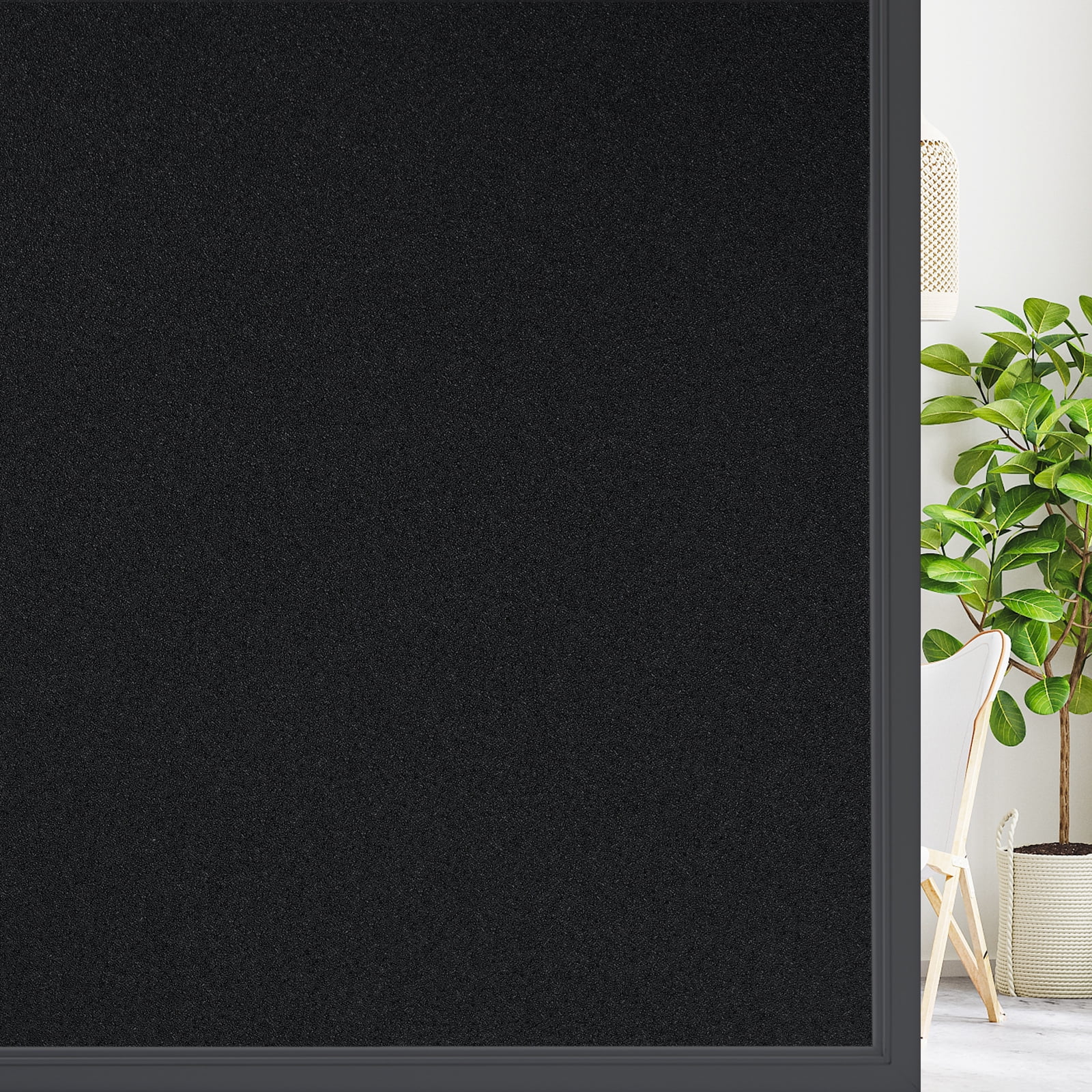 rabbitgoo Total Blackout Window Film, Privacy Frosted Sticker, Sun ...