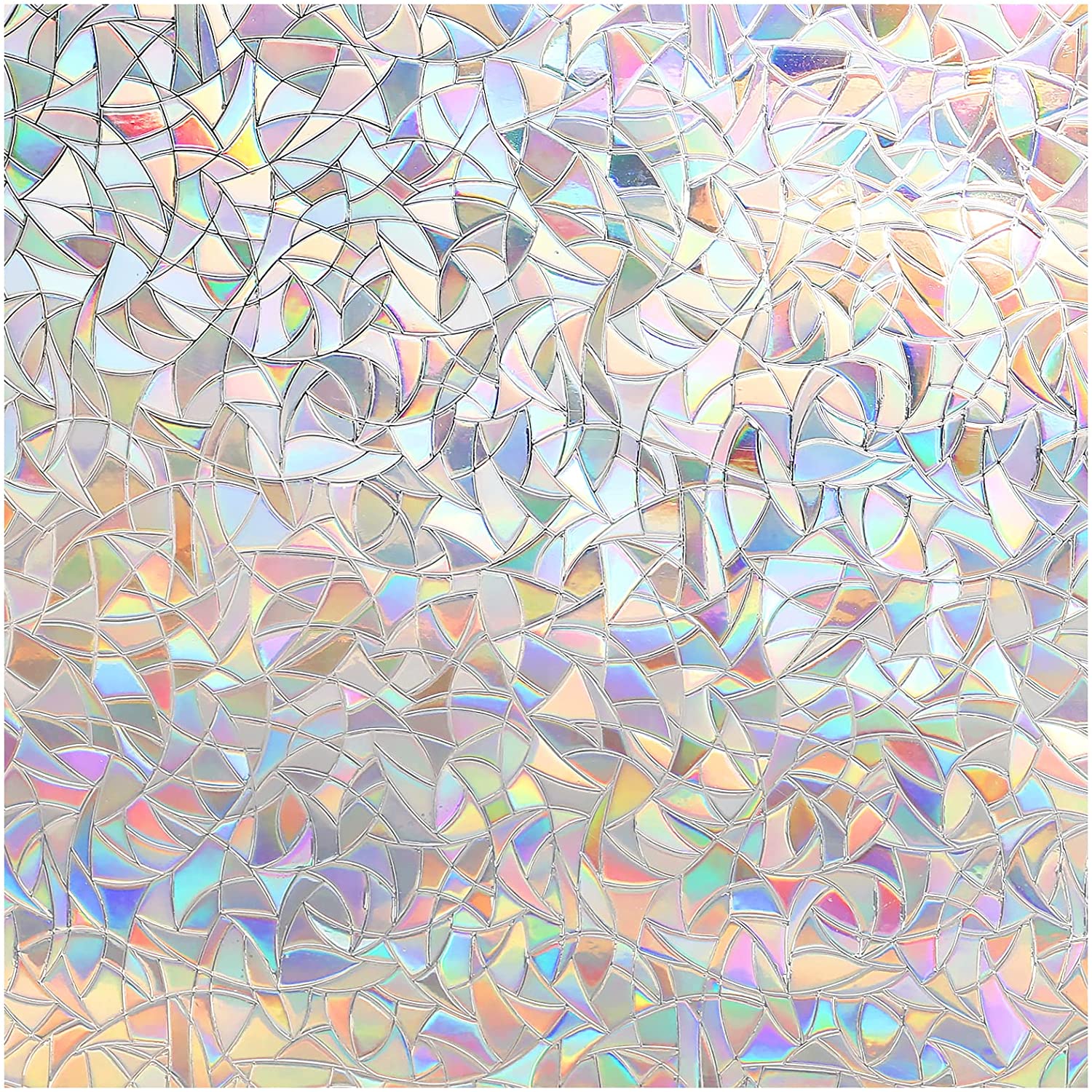 Decorative Privacy Window Film, Removable Glass Window Decals, Door ...