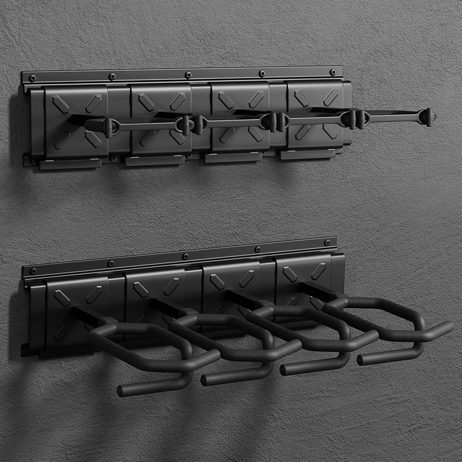 Gun Rack,Blacksmith Wall Mount Rifle Racks,Heavy Duty Steel Gun Rack ...