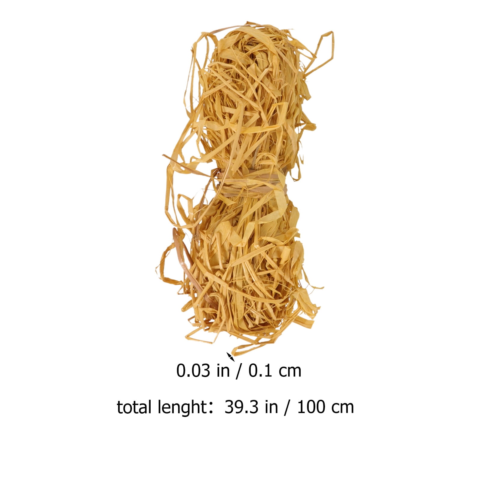 raffia ribbon 3 Bundles Raffia Bundles Paper Packing String Raffia ...