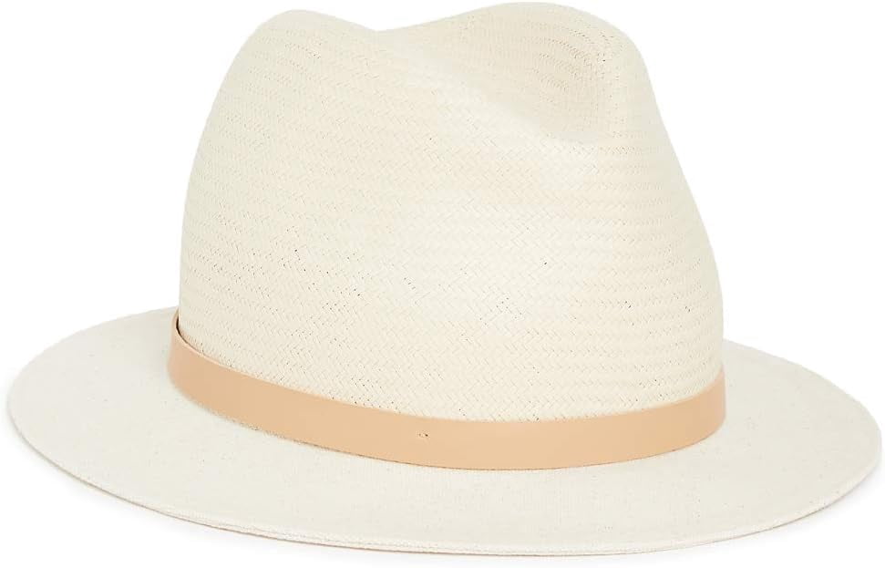 rag & bone Women's Floppy Playa Canvas Brim Hat, Natural, Medium ...