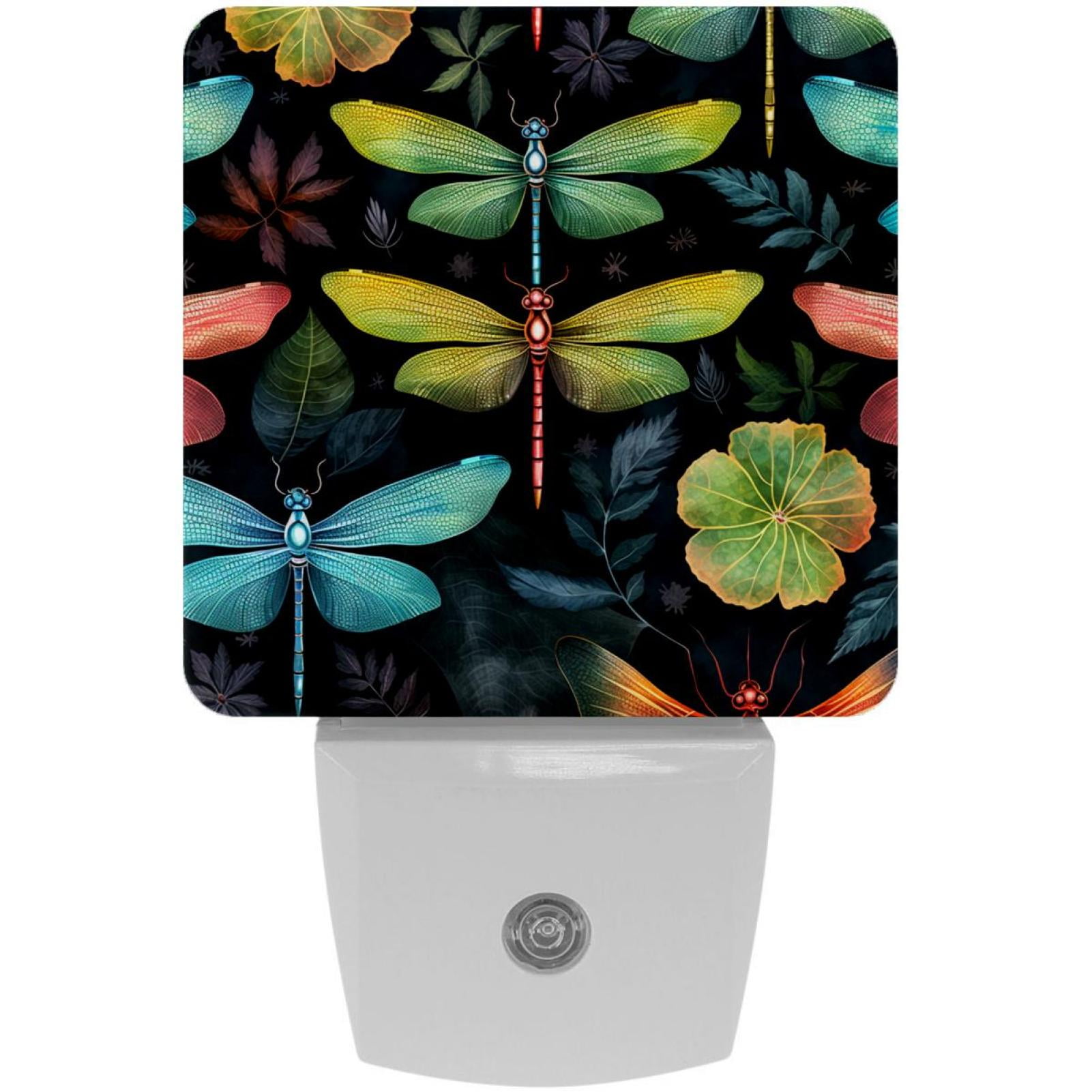 ragonfly LED Square Night Light - Small and Bright Square-shaped LED ...