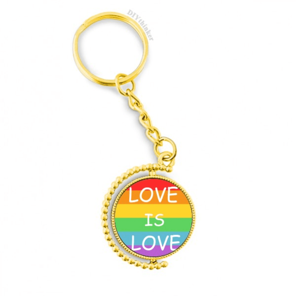 rainbow transgender lgbt metal connector key chain accessory en ...