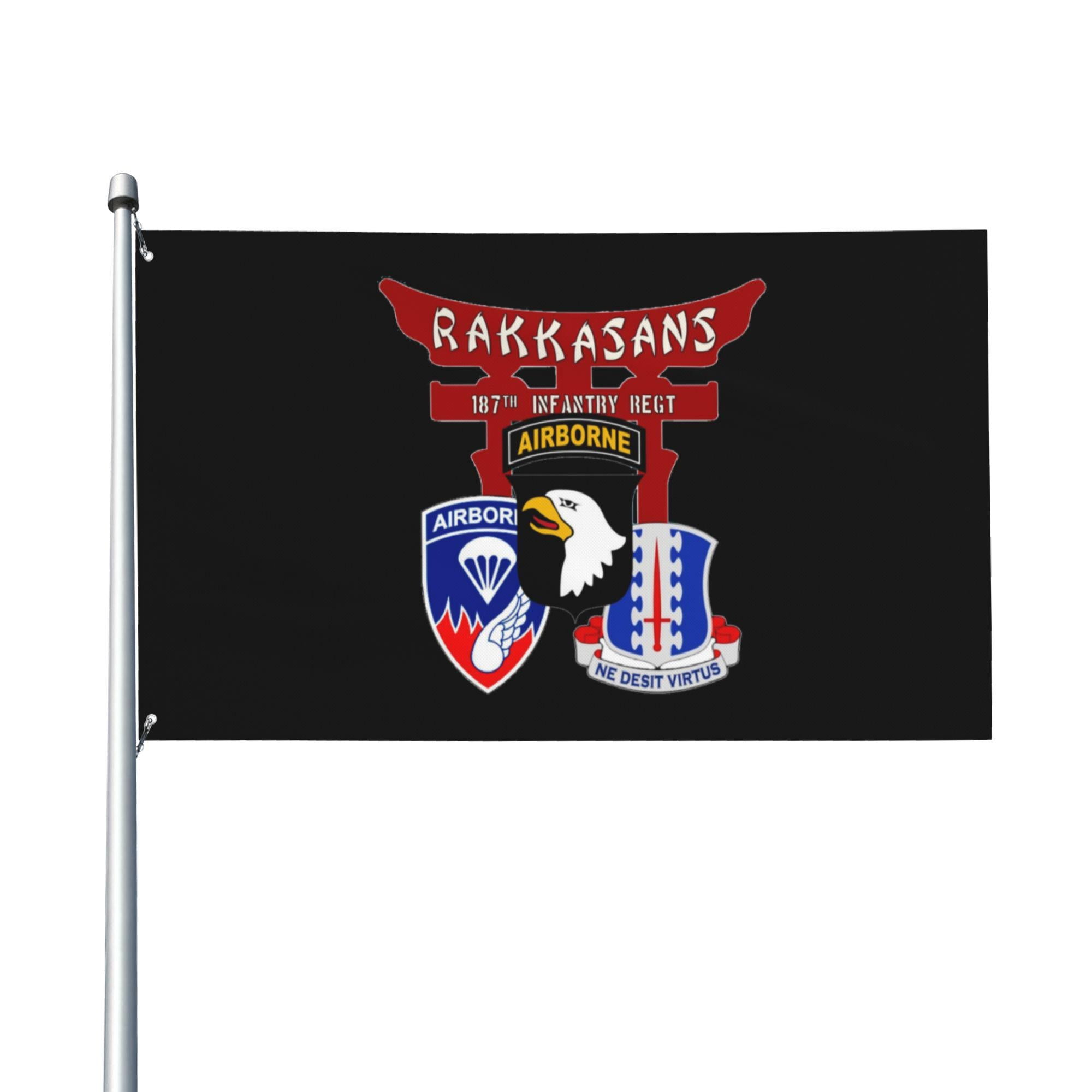 rakkasans airborne Flag Home Garden Flag Banner Breeze Banner Sign ...