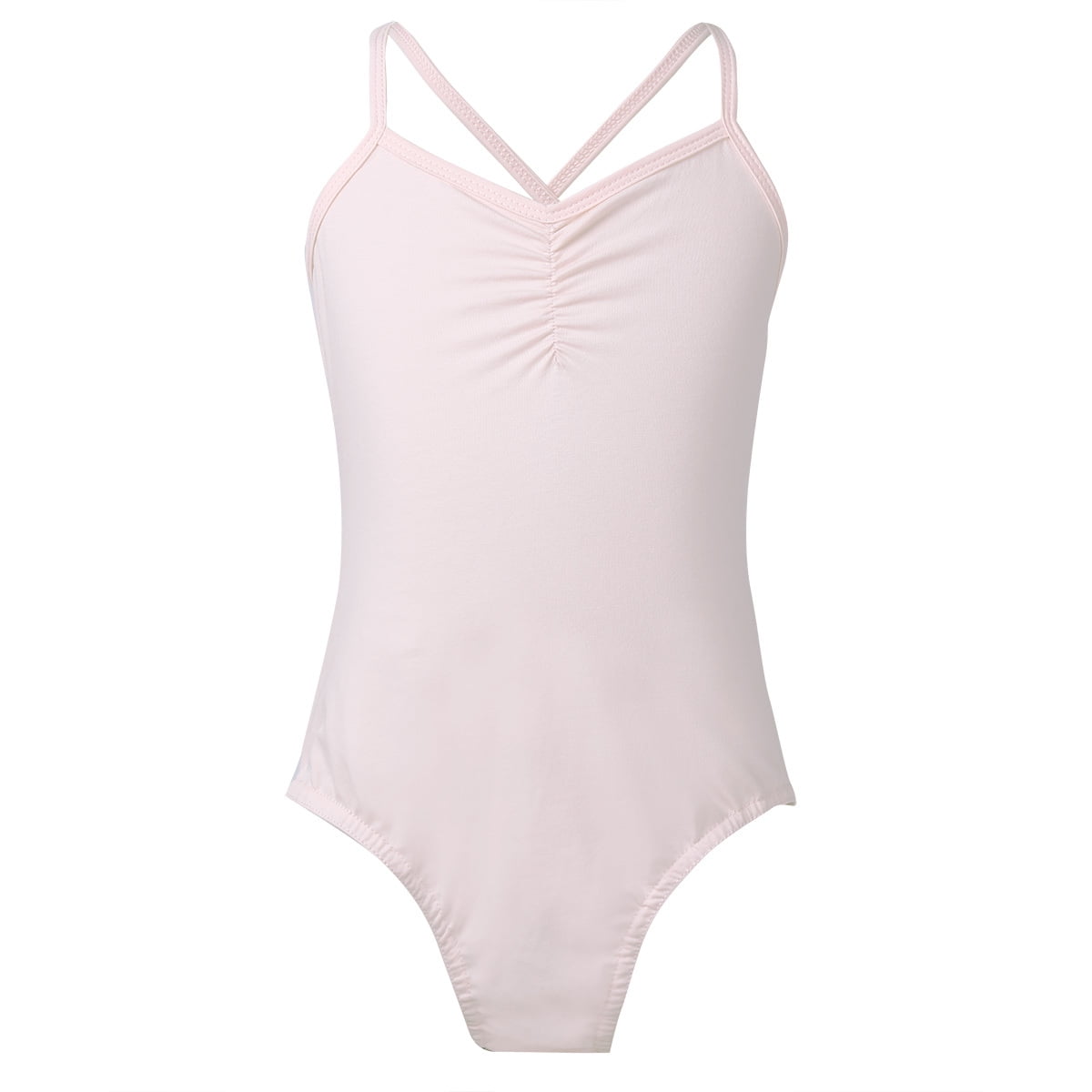 ranrann Kids Girls Spaghetti Shoulder Straps Crisscross Back Bodysuit ...