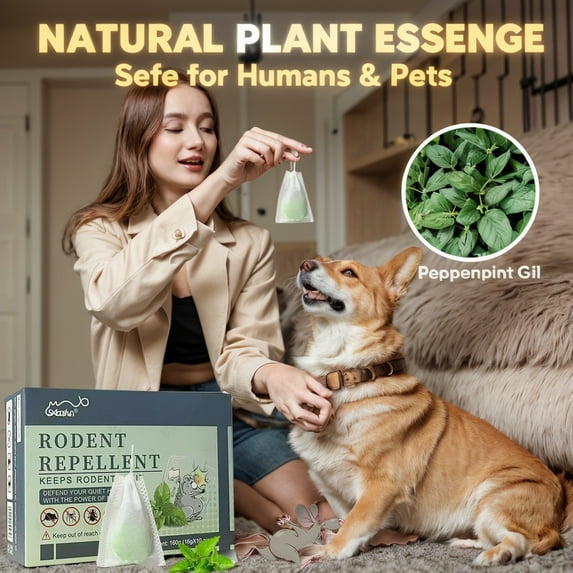 rat repellent for outside-10Pest Repellent BallsPeppermint Oil Mouse ...