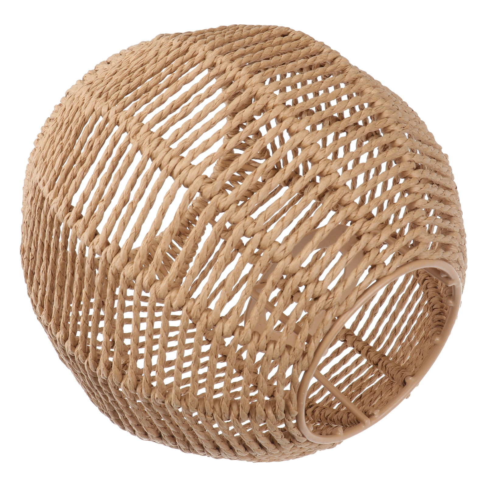 rattan ceiling lampshade light cover: paper shades weaving pendant ...