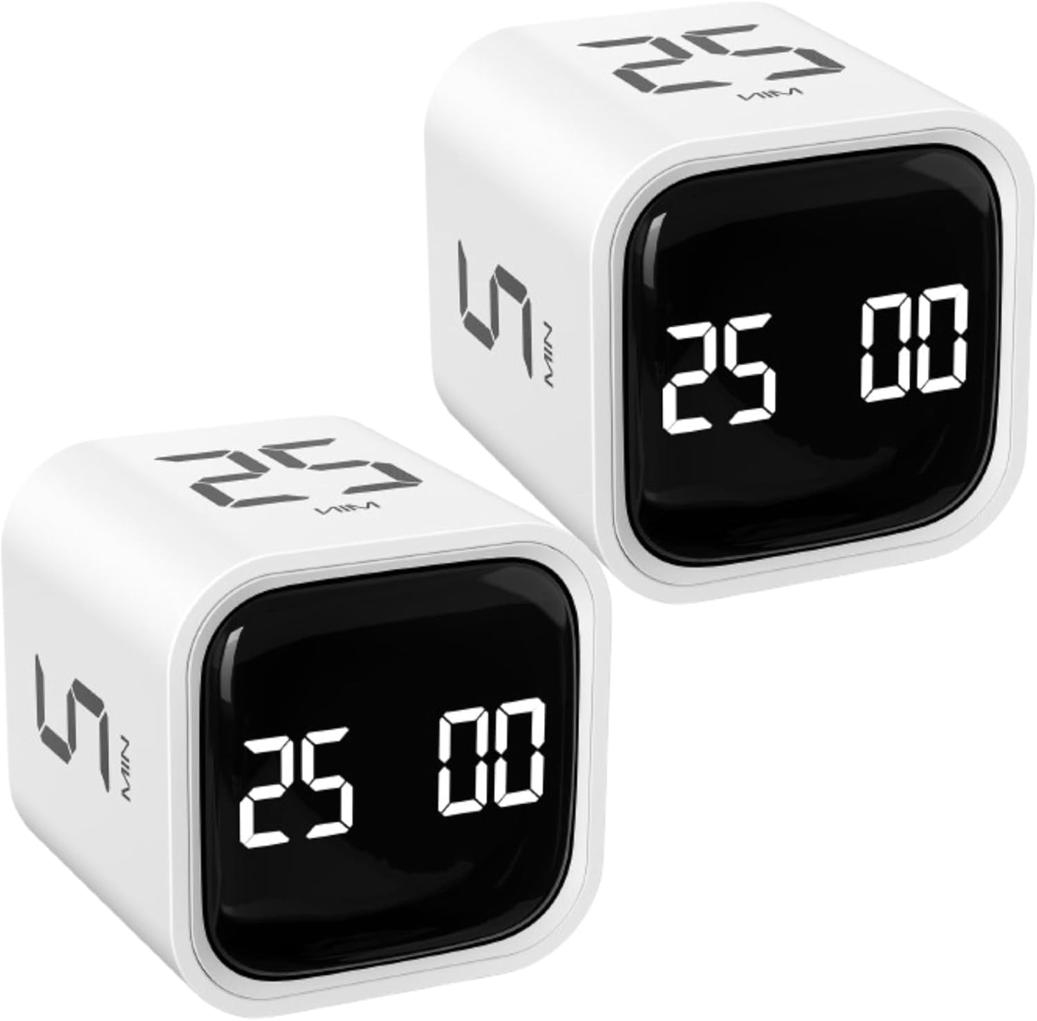 Rdxcvg Rotating Pomodoro Timer 5 25 10 50 Minutes Preset Desk