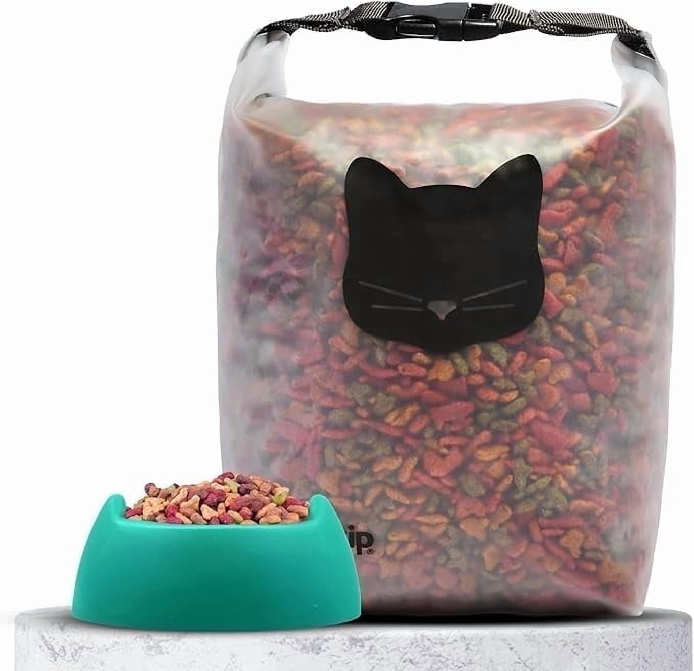(re)zip Reusable Cat Pet Food Storage Bag | 14-Cup Capacity | Airtight ...
