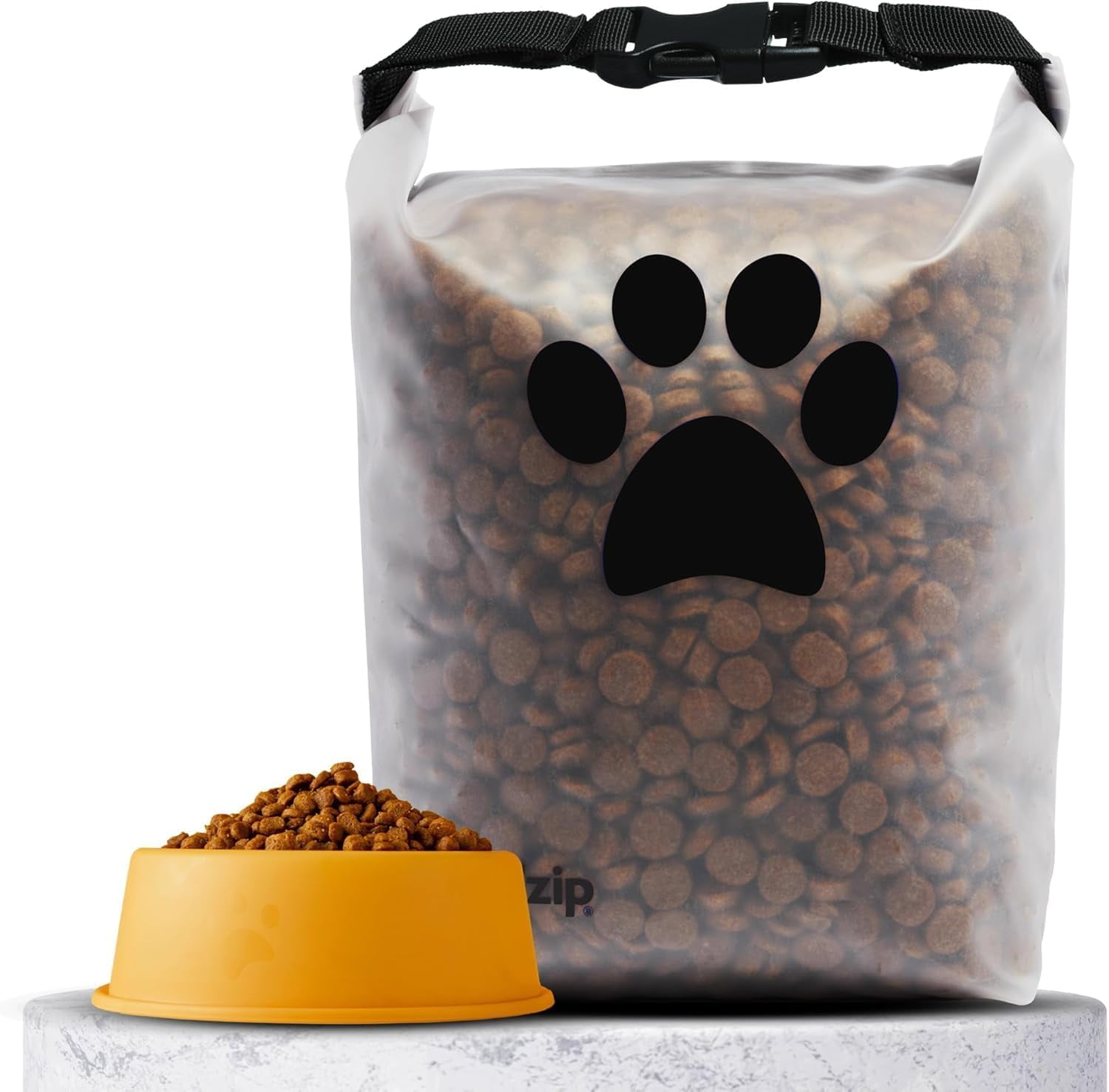(re)zip Roll Top Pet Food Storage Bag (14-Cup) | BPA-Free, Food Grade ...