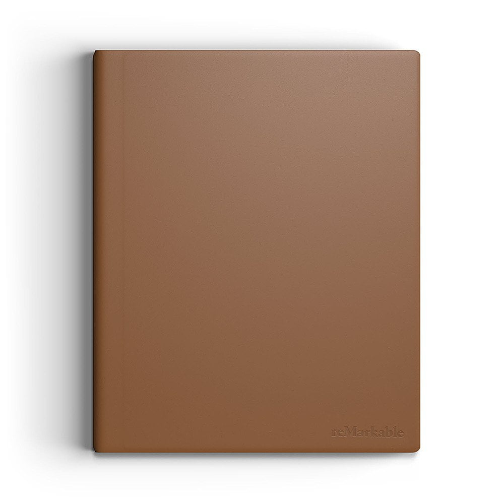 reMarkable 2 - Premium Leather Book Folio for your Paper Tablet - Brown ...