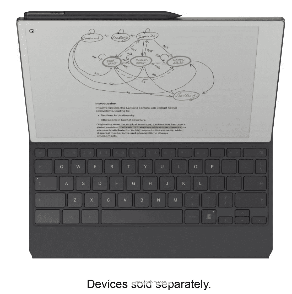 reMarkable Paper Pro - Mosaic weave Type Folio keyboard for your 11.8 ...