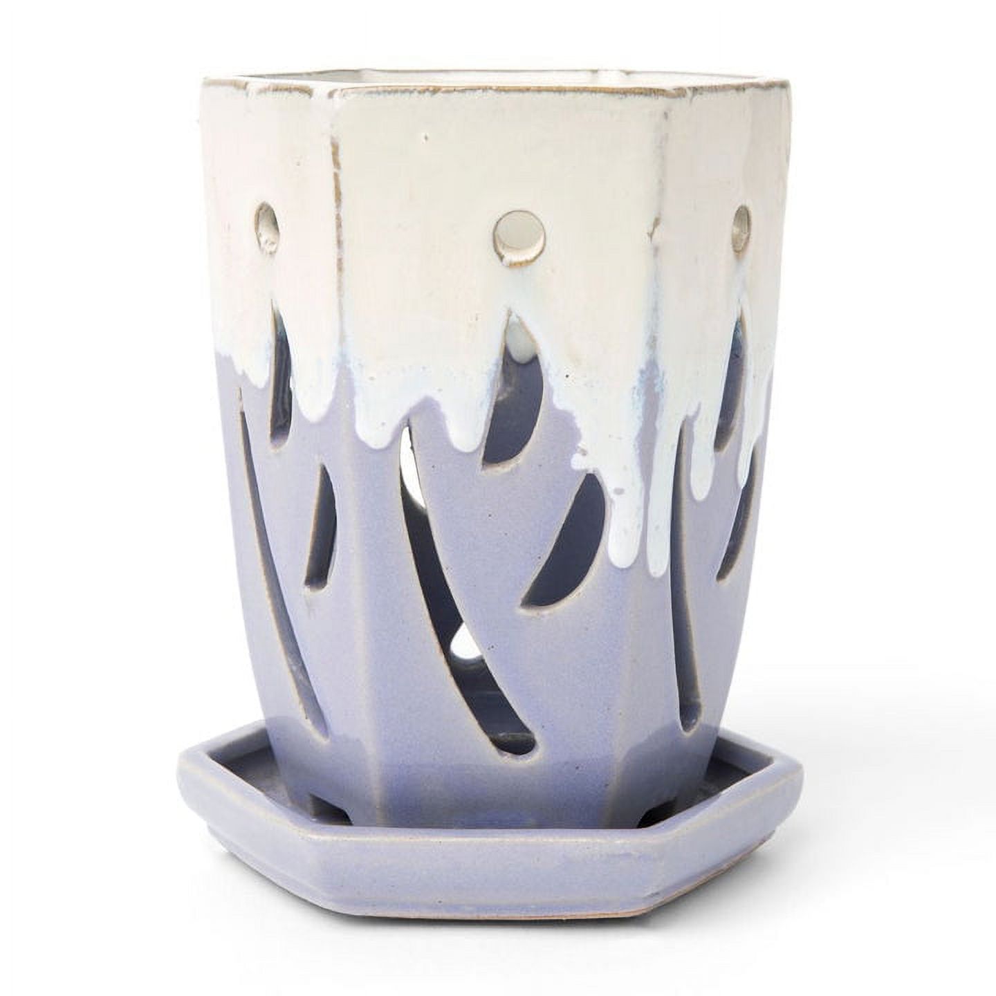 Urban Trends Collection: Ceramic Pot Gloss Distressed Finish - Walmart.com