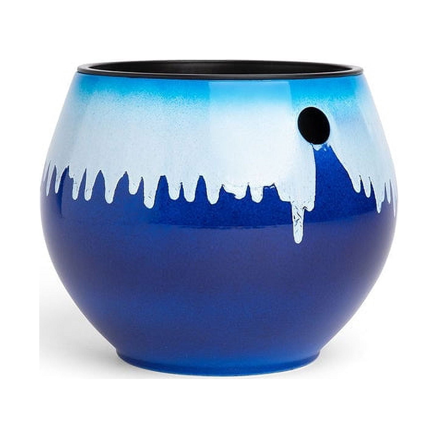 rePotme 6 inch Self Watering Pot - Aqua Core Collection (Blizzard Blue ...