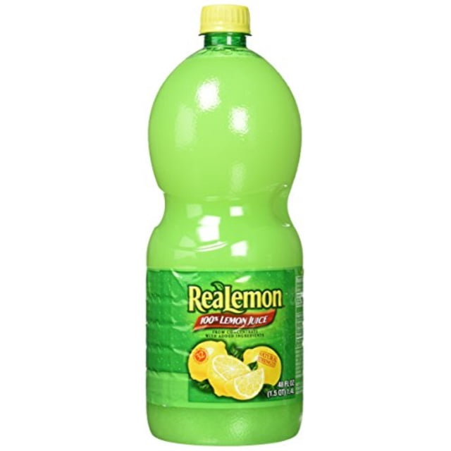 realemon 100% lemon juice -48 fl oz btls. by realemon [foods], pack of ...
