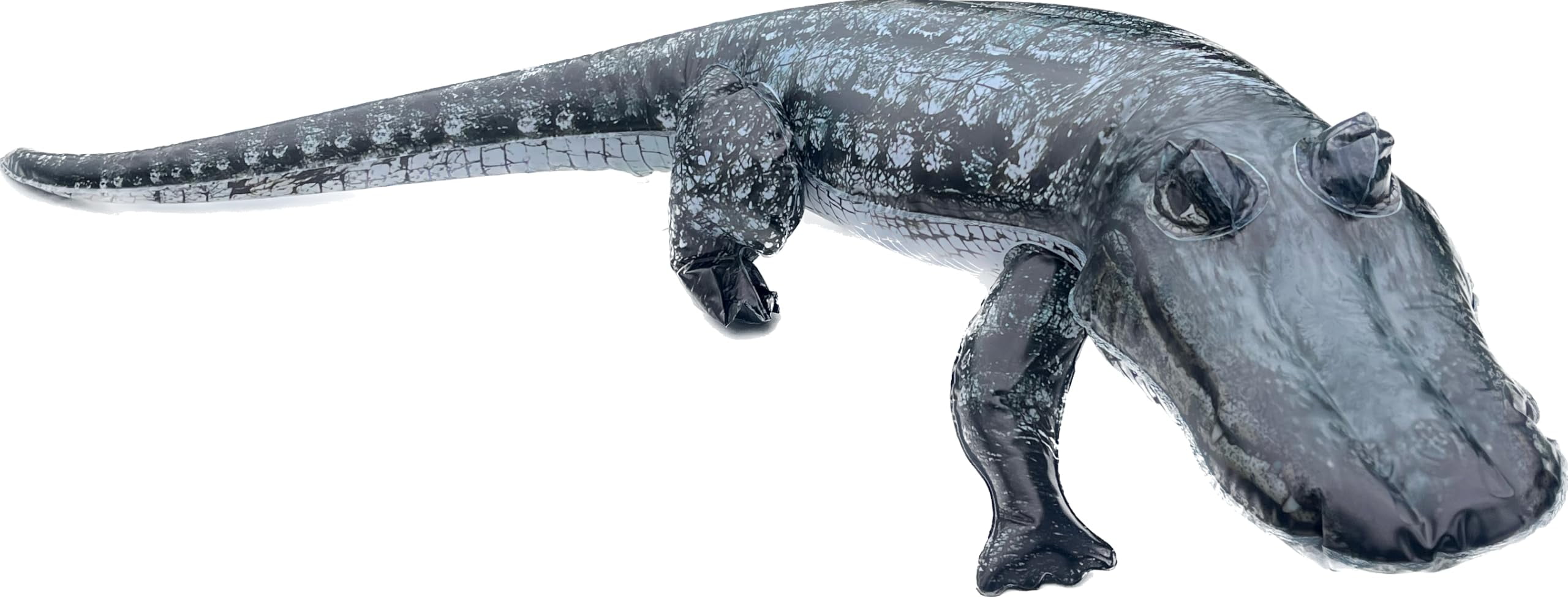 Spatender inflatable realistic alligator pool float, duck decoy ...