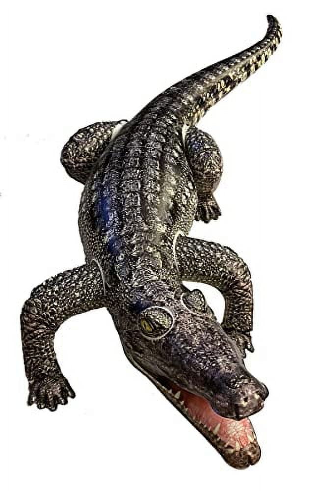 Spa Tender Realistic Alligator Toy Float: Cute, Funny, & Duck Deterrent ...