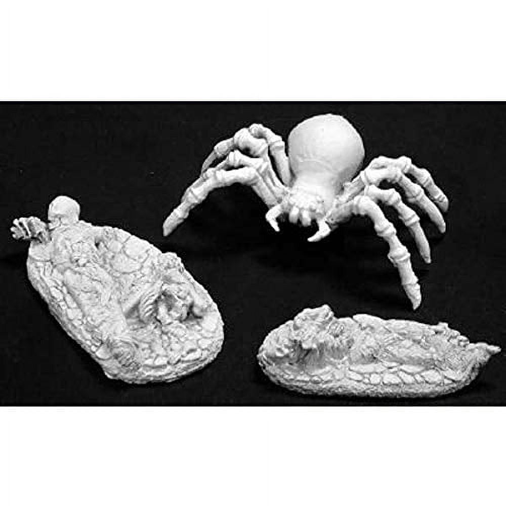 reaper miniatures giant spider & victims #02784 dark heaven unpainted ...
