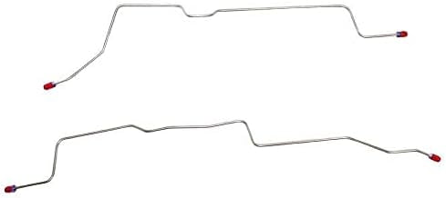 rear axle brake line for 1998-2005 ford ranger with drum; stainless ...